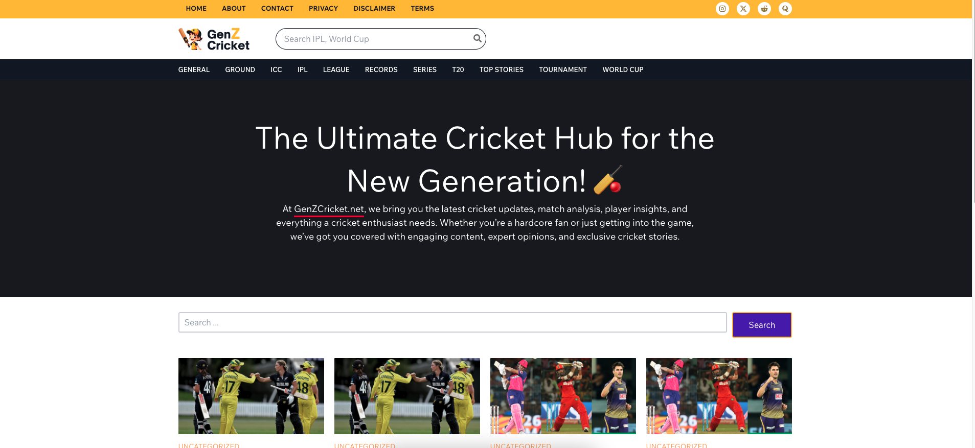 GenZ Cricket Blog – Latest Cricket News & Insights