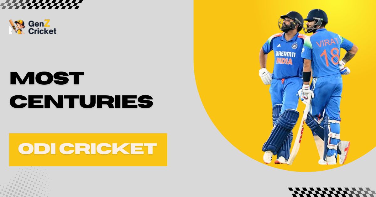 10 Players With Most Centuries In ODI Cricket (Updated 2026)
