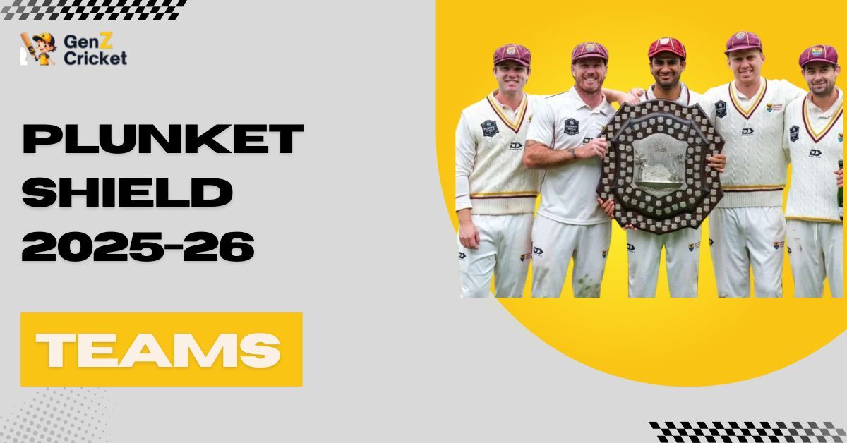 Plunket Shield 2026 Teams: Full List of Squads & Players