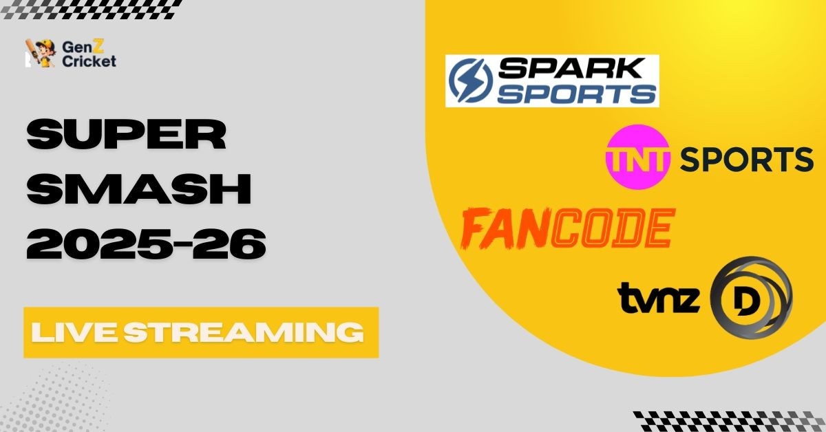 Super Smash 2026 Live Streaming Platforms & Broadcast Info